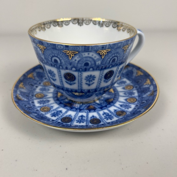 Lomonosov | Kitchen | Lomonosov Porcelain Tea Cup And Saucer Featuring ...